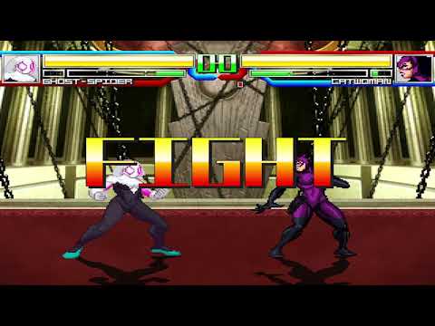 NICK54222 MUGEN: Spider-Gwen VS Catwoman