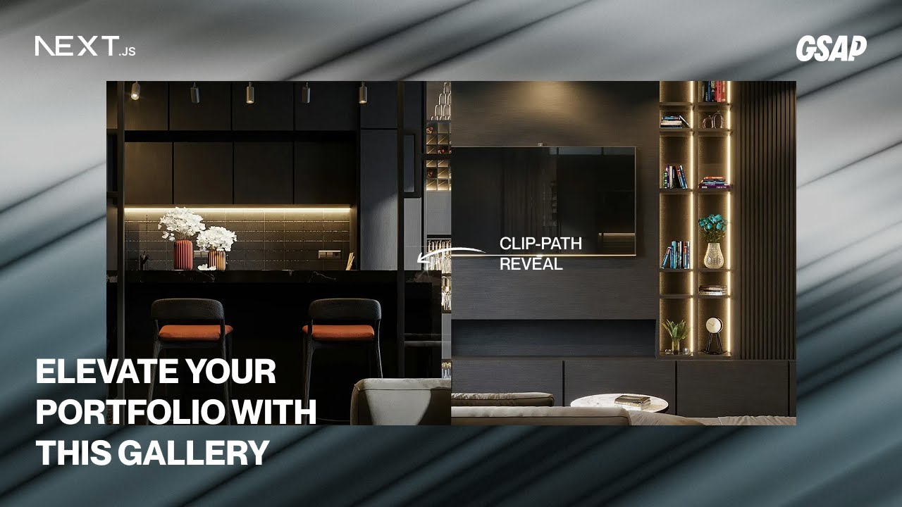 Fullscreen Image Gallery with Clip-Path Transitions | GSAP + Awwwards Tutorial