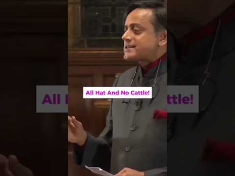 Learn English With Shashi Tharoor #learnenglish #english #learn #learning #shashitharoor #shorts