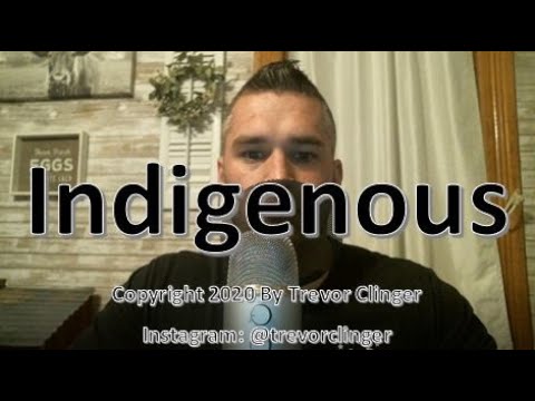 How To Say Indigenous