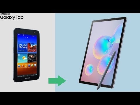 History of Samsung Tablets 2019