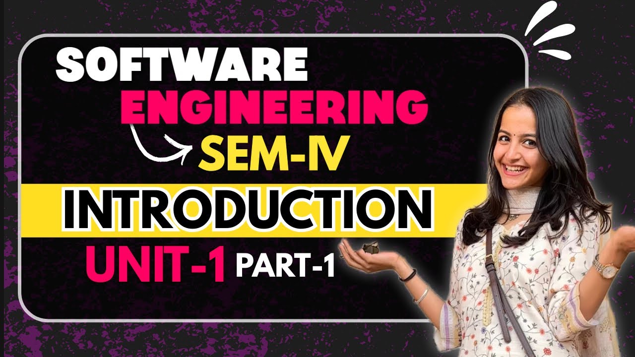 Software Engineering Unit 1| Introduction| BBA, BCA, B.Com| Easy Explanation