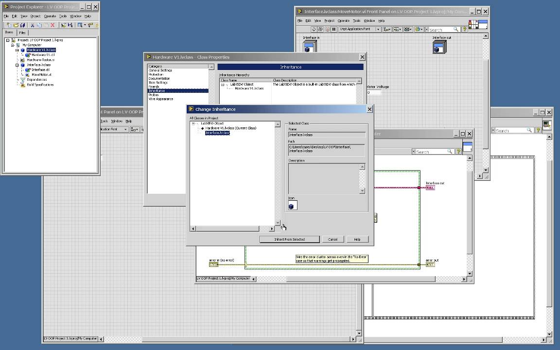 Labview Hardware Simulation Using Labview Object Oriented Programming