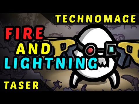 The BONUS RUN - Technomage Taser - Brotato Danger 5 Random / Random