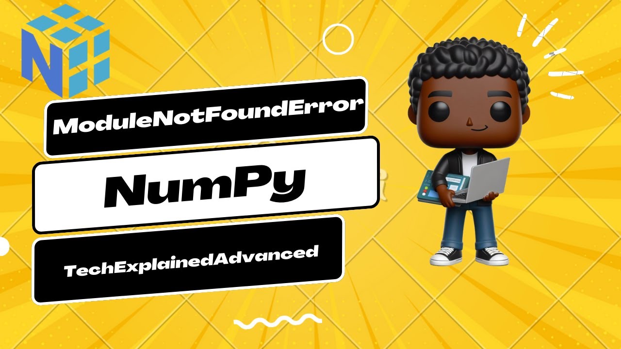 NumPy | ModuleNotFoundError: No module named 
