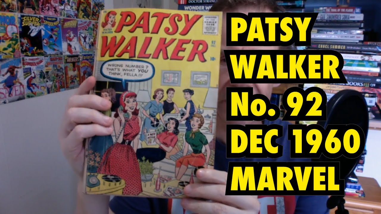 Patsy Walker 92 Comic Dec 1960 / Pre Hellcat (and Defenders / Avengers) Marvel  Review (Teen Mag)