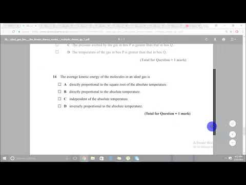 Alevel Physics:Ideal Gas Law Questions