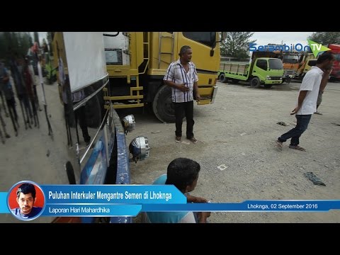 Puluhan Interkuler Mengantre Semen di Lhoknga