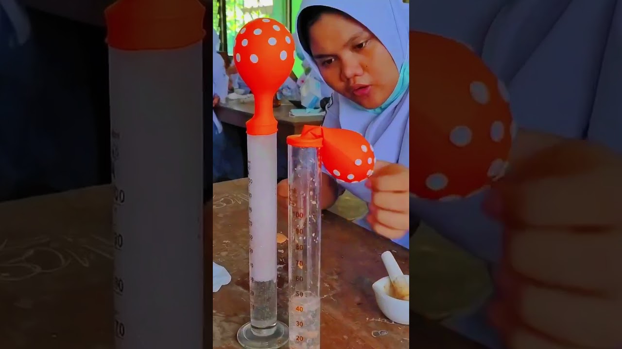 Laporan Praktikum Kimia Pengaruh Luas Permukaan terhadap Laju Reaksi 🌷🌱 #biology #sekolah #ipa
