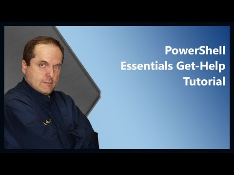 PowerShell Essentials Get-Help Tutorial