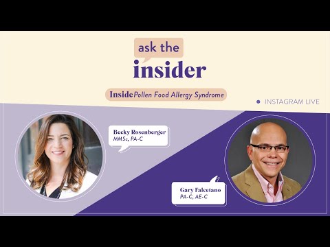 Ask the Insider Episode 7: Inside Pollen food allergy syndrome | Allergy Insider