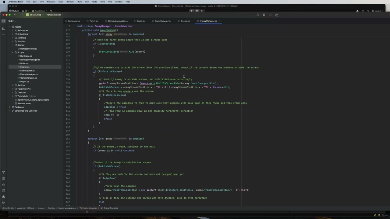Space Invaders Clone Assignment Part 1