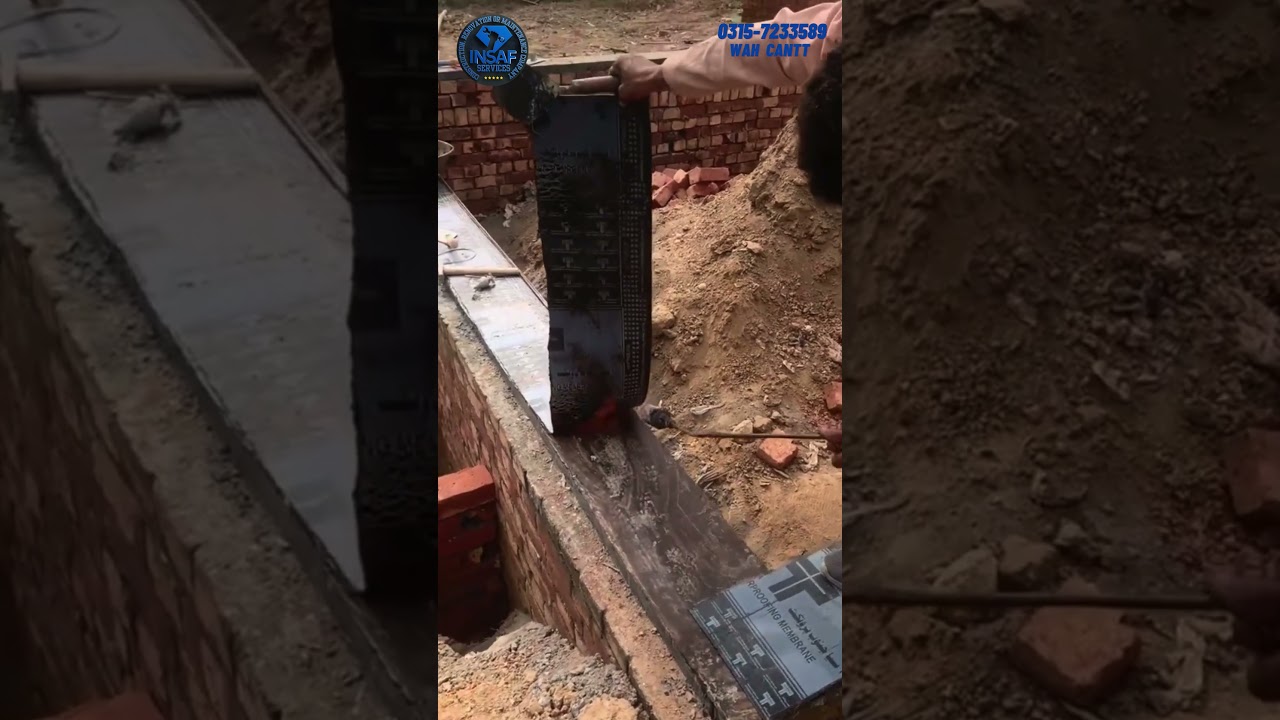 The Right Way to Waterproofing 🏗️ | How to Install Bitumen Sheet? | Insaf Construction