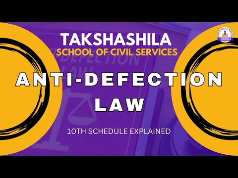 What is an Anti-Defection Law? | Key Facts | 10th Schedule Explained | Pros & Cons
