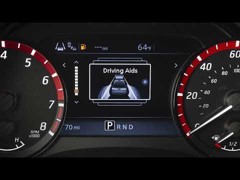2024 Nissan Frontier - Vehicle Information Display