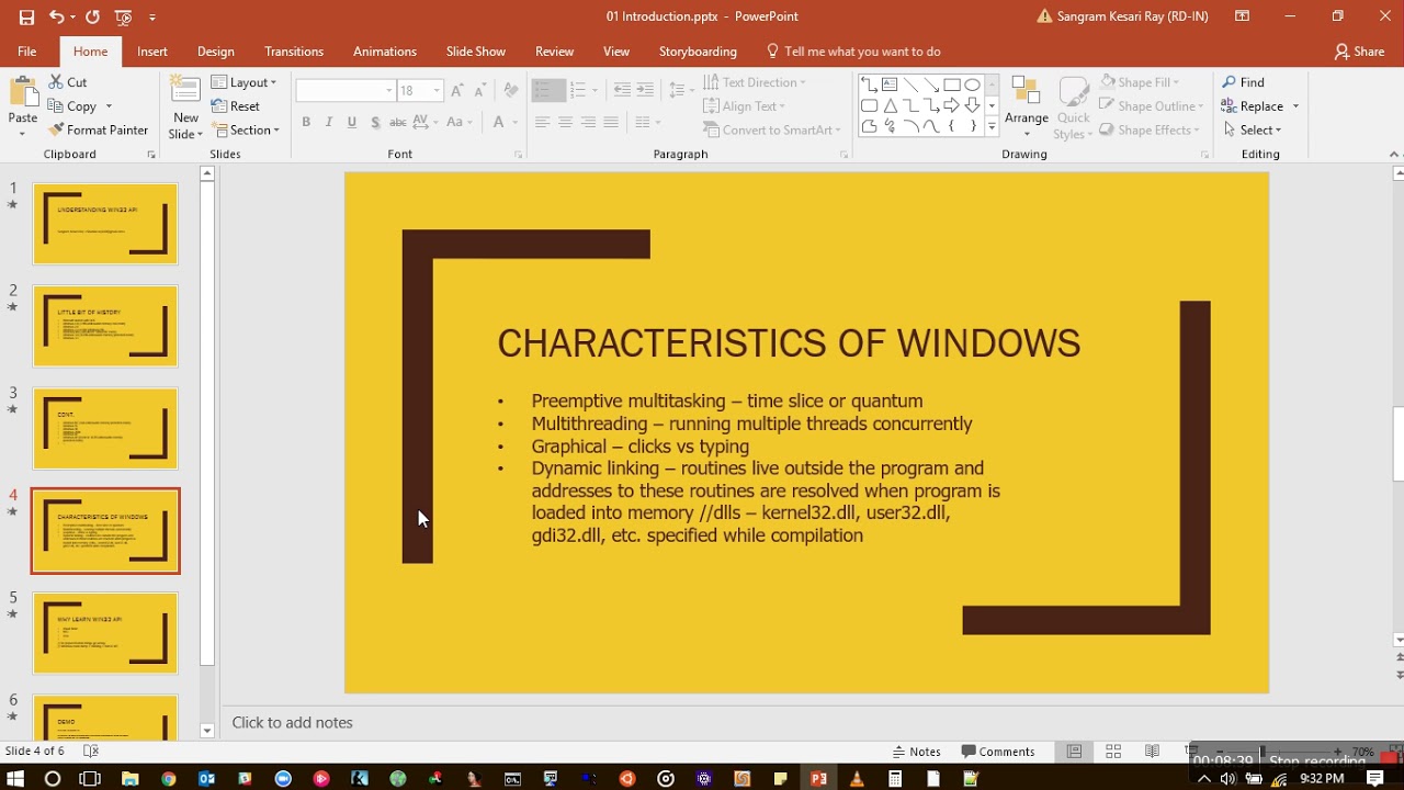 01 Win32 API - Introduction