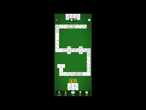 Dominoes: Classic Tile Game (by MobilityWare) - free offline board game - Android and iOS - gameplay