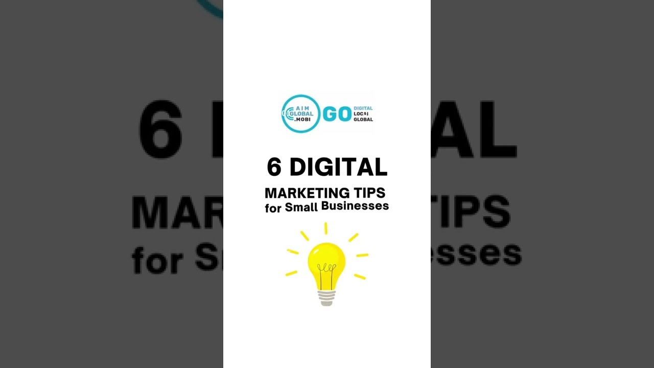 6 Game-Changing Marketing Tips 🚀 | Contact Us to Elevate Your Brand! | AimGlobal