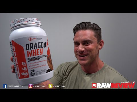 Red Dragon Nutritionals Whey Protein Powder Supplement | MassiveJoes Raw Review