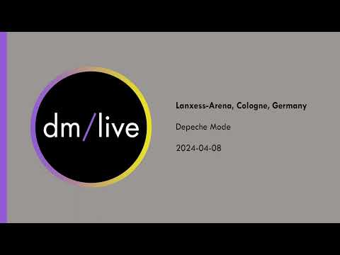 Depeche Mode live on April 8, 2024 in Cologne - last concert of Memento Mori Tour - full audio