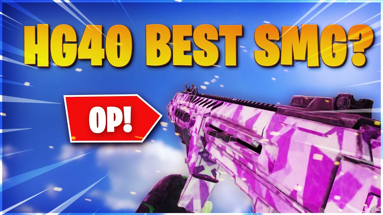 HG40 is the BEST SMG in COD Mobile? Best HG40 Gunsmith Setup & HG40 Gunsmith Build | HG 40 Loadout
