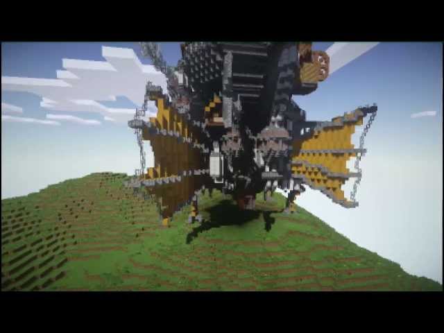 Howl's Moving Castle Minecraft Map
