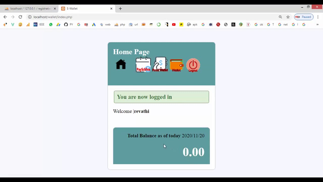Ewallet Management System in PHP - OKOK PROJECTS- Final Year Projects ...