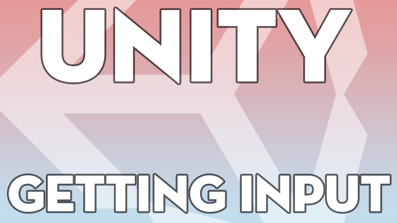 Unity Tutorials - Beginner 02 - Getting input - Unity3DStudent.com