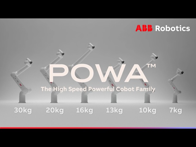 ABBs neue PoWa-Cobots übernehmen schwere Lasten im