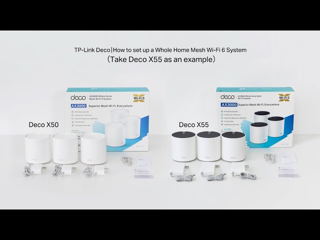 TP-Link Mesh-System Deco X50 3er Set