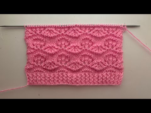 Openwork Knitting Stitch Pattern 1249