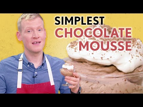 Simplest Chocolate Mousse | Mad Genius | Food & Wine