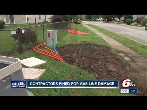 MetroNet subcontractors fined, warned following gas line damage