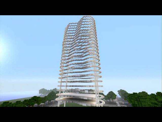 'The Wave' Modern Building Minecraft Map