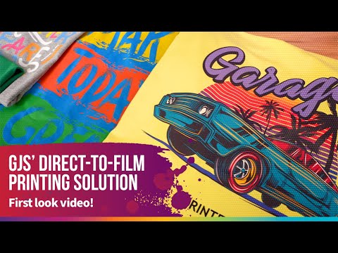 GJS Direct-to-Film (DTF) printing solution—first look!