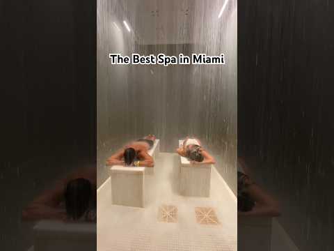 The best spa in Miami for couples #thingstodoinmiami #miamilifestyle #travelguide #miamiluxury #spa