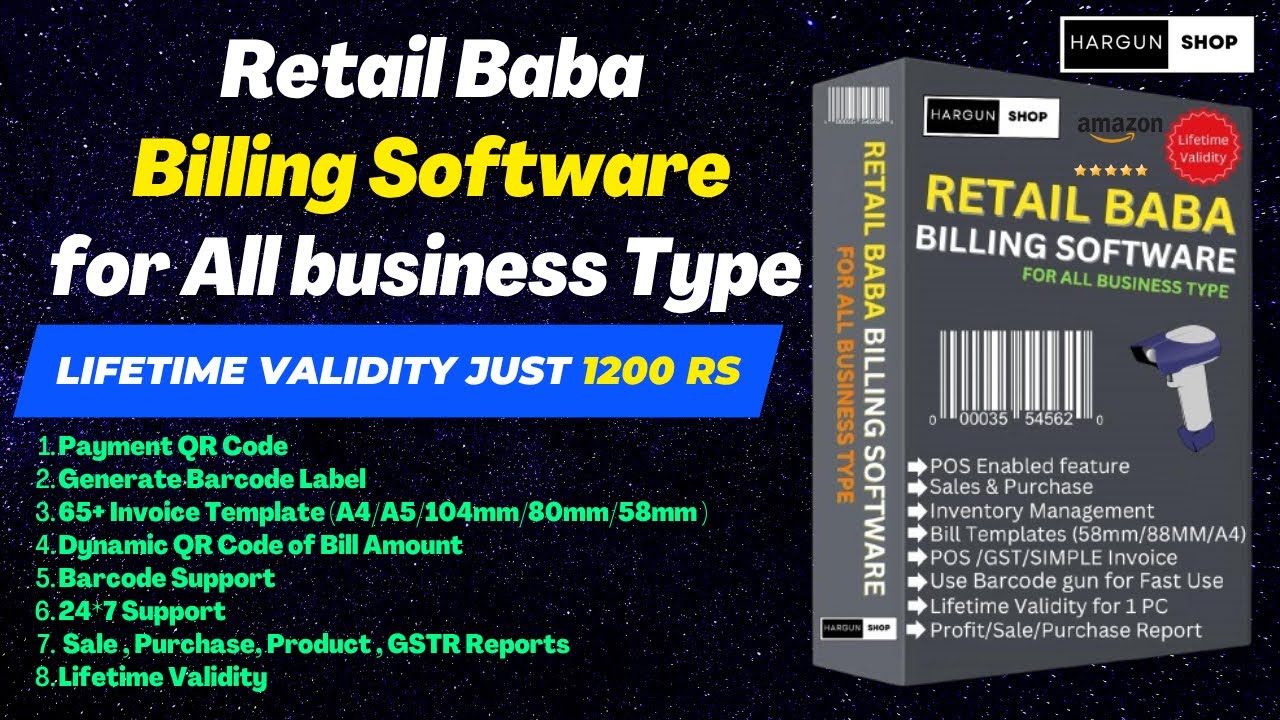 Simple Billing Software Lifetime for all bussiness ( Offline Software) #billingsoftware