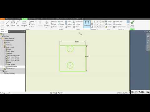 How to Create Sketch symbol on Autodesk Inventor Drawing.