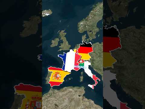 What You Probably Didn't Know About France! #geography #map #shorts