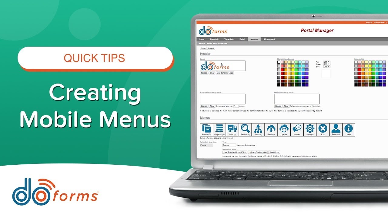 Mobile Forms | Quick tips on creating mobile menus.