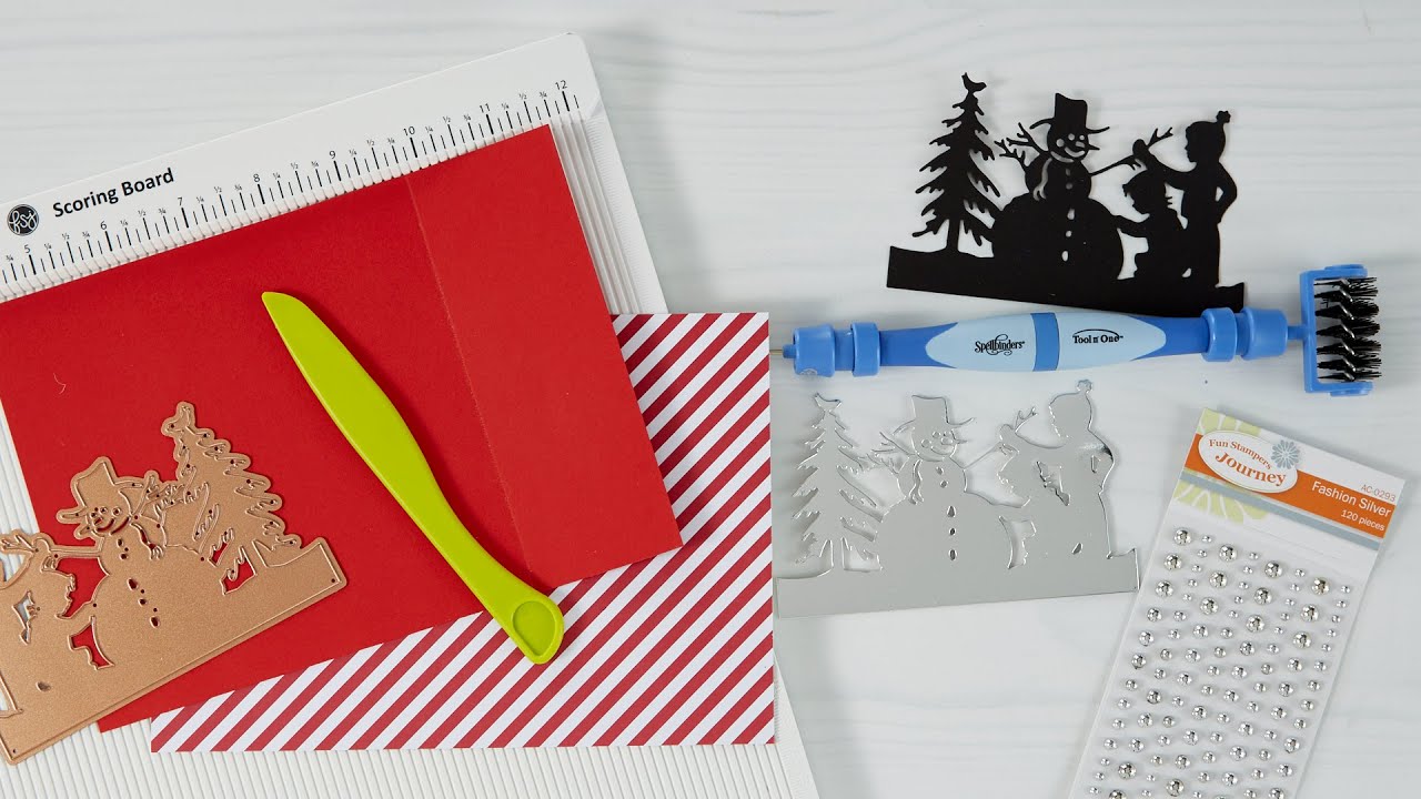 How to Make a Holiday Bridge Card