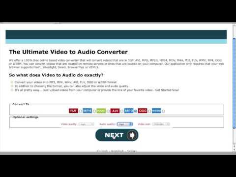 How to Convert Video Files Into Audio Online & For Free