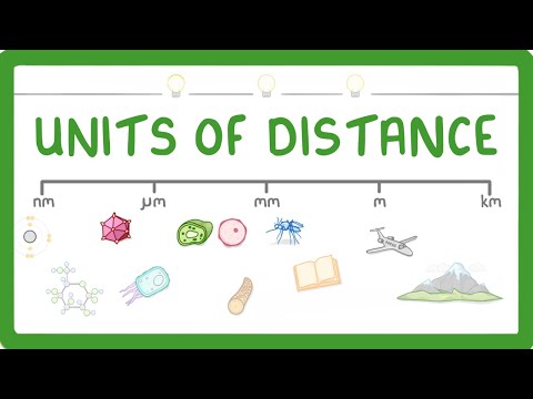 GCSE Biology - How to convert between nm, um, mm, m and km