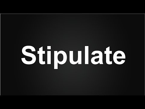 Stipulate Meaning in Urdu, How to Say Stipulate in English, Stipulate Meaning in Hindi