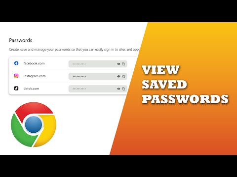 How to View Saved Passwords in Google Chrome