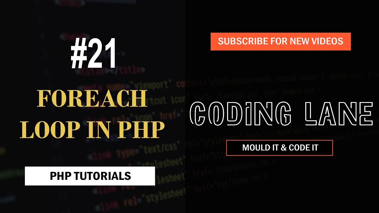 Foreach Loop In PHP | Loops In PHP - Coding Lane