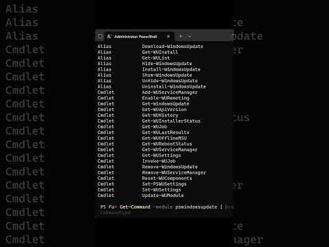 Simplify Windows Updates: PSWindowsUpdate - Community Highlight
