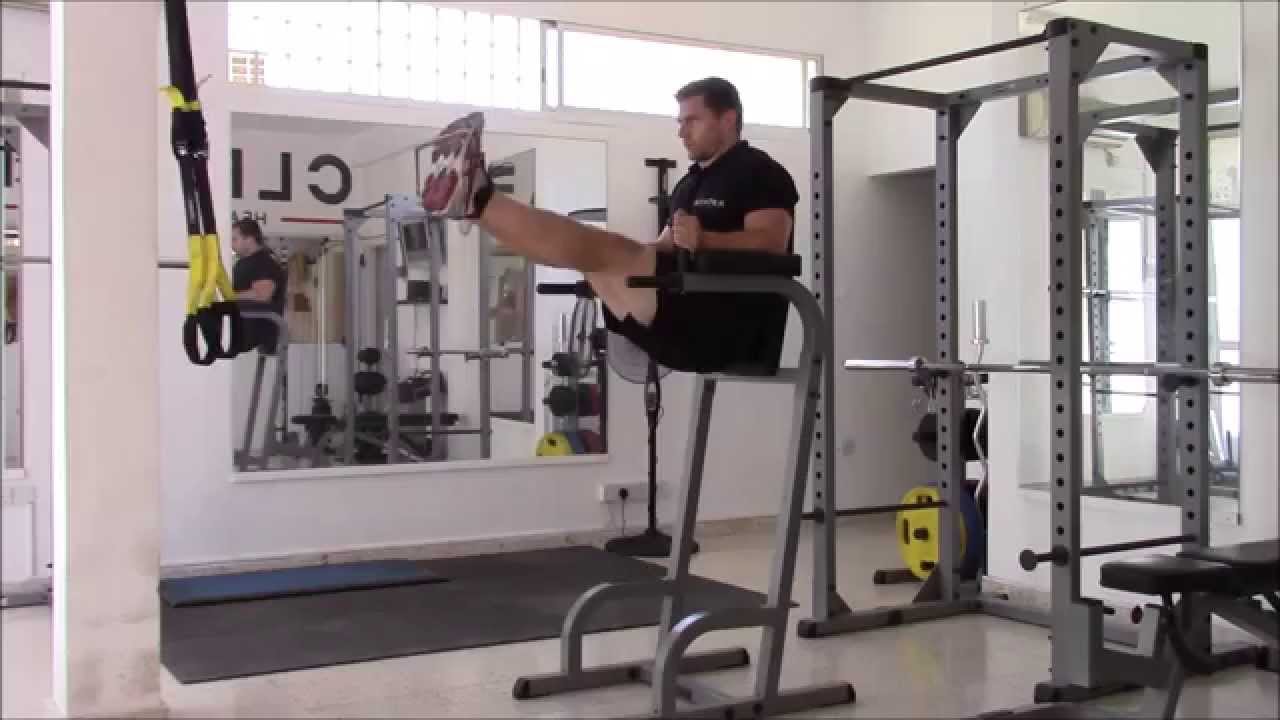 Vertical Leg Raise