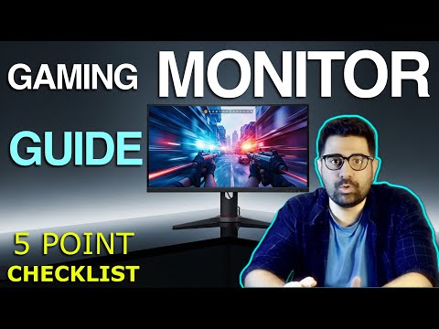 Gaming Monitor Guide : How to Choose the PERFECT Gaming Monitor in 2025 (5-Point Buyer's Guide!)