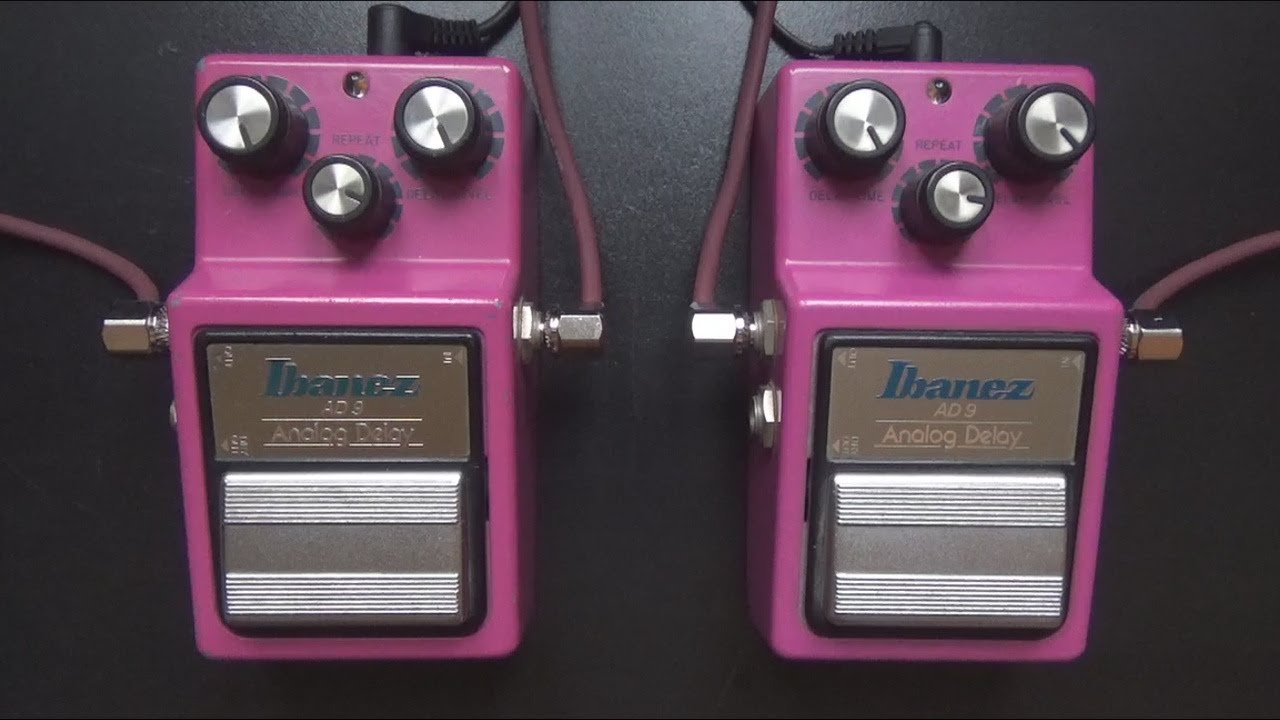 Ibanez AD9 double feature